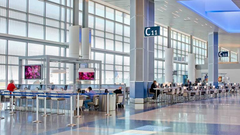 United Airlines New Terminal C North at George Bush Intercontinental ...