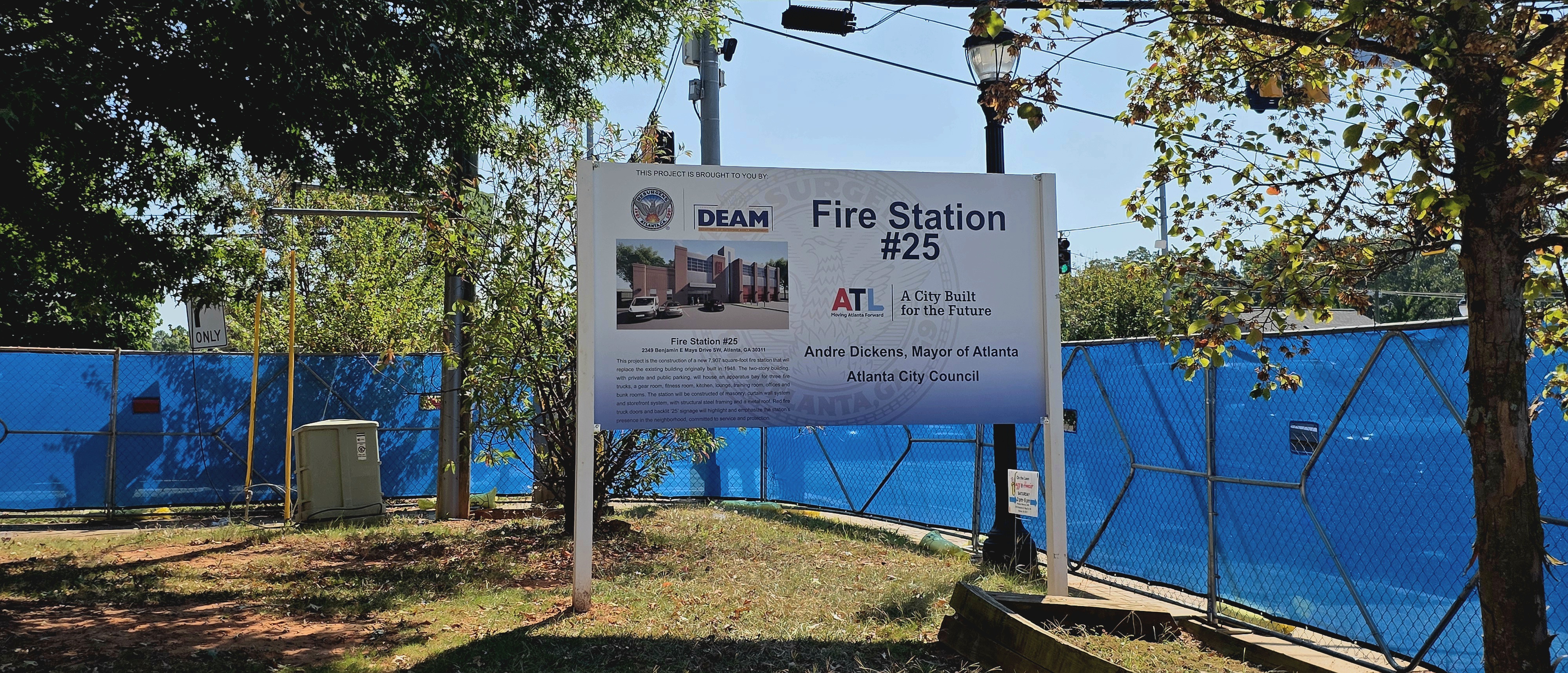 9-15-2025 Atlanta Fire Station 25 Groundbreaking 2 - Manhattan Construction Company