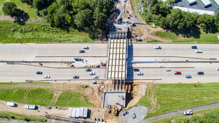 The I-630 Widening Project - Manhattan Road & Bridge